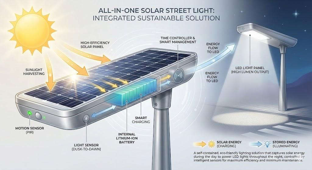 Semi-Integrated vs All-in-One Solar Street Lights Compared