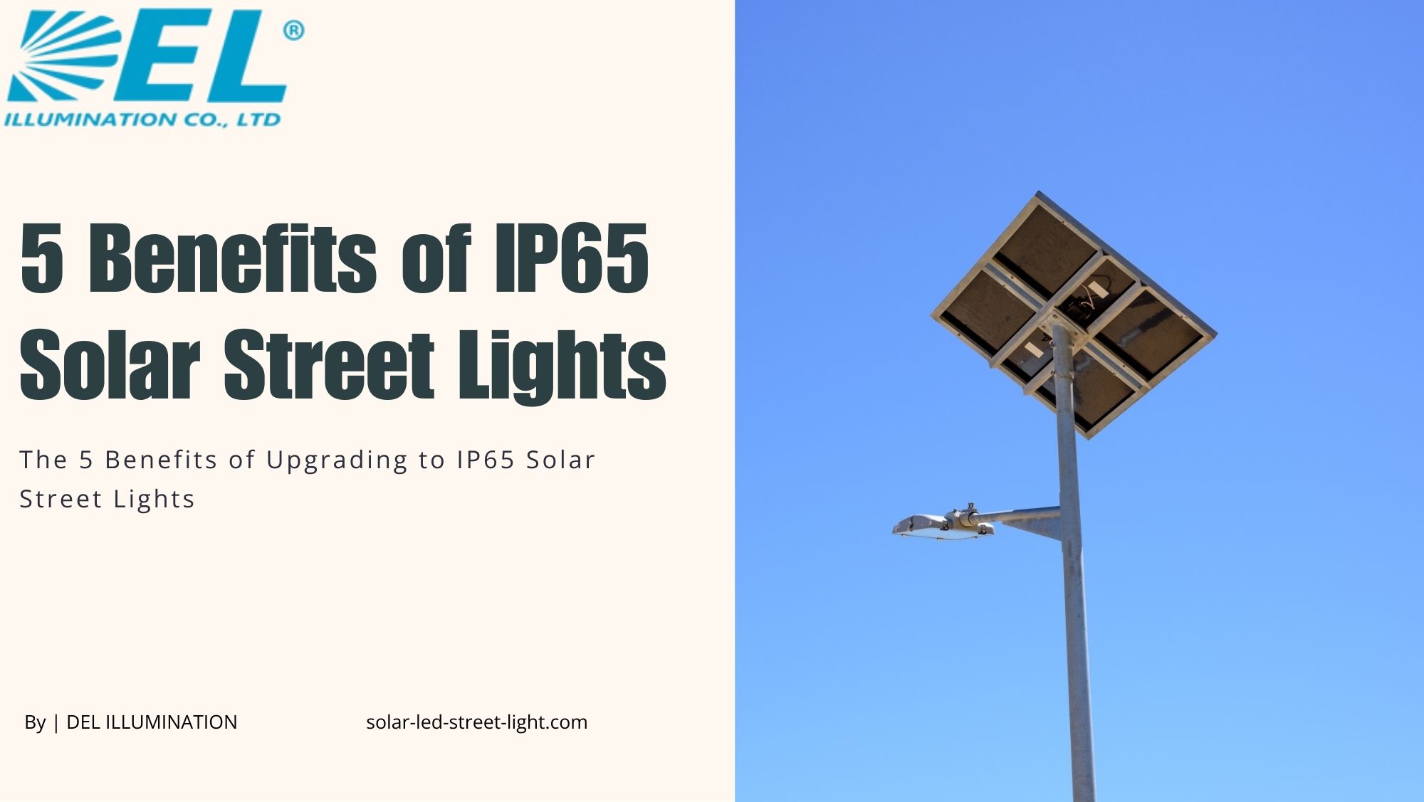 5 Benefits of Upgrading to IP65 Solar Street Lights | Blog