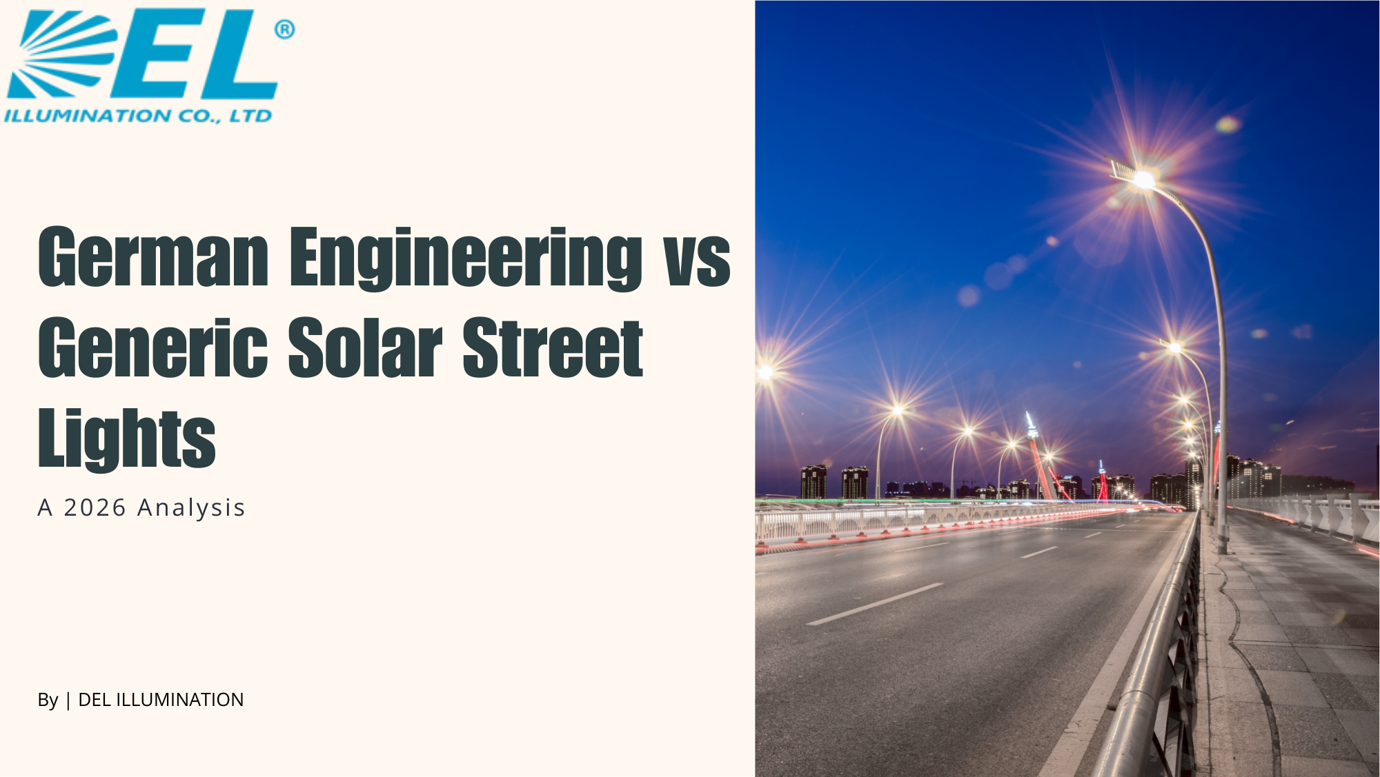 German Engineering vs Generic Solar Street Lights